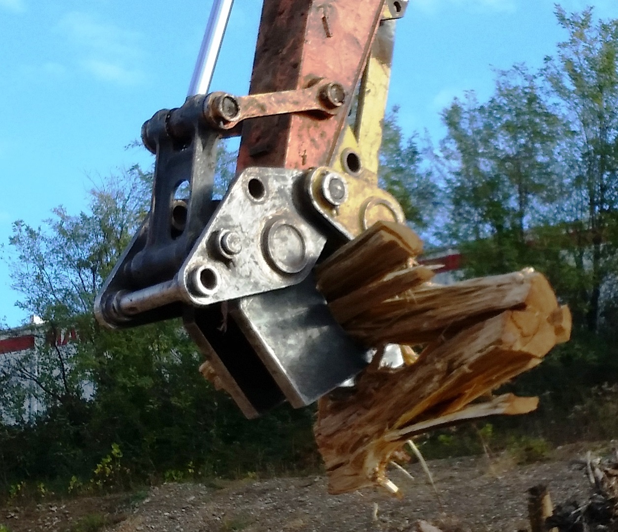 Ransome Mechanical Stump Harvester Splitter RSH 60 - Ransome Attachments