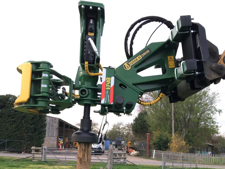 Exac-One Grab-N-Drive Post Driver - Ransome Attachments